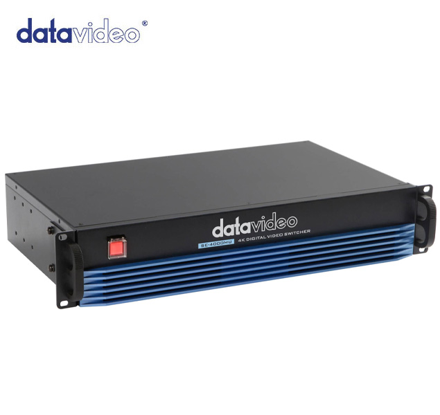 Datavideo SE-4000MU Switcher video digital 4K de 8 canales Rack